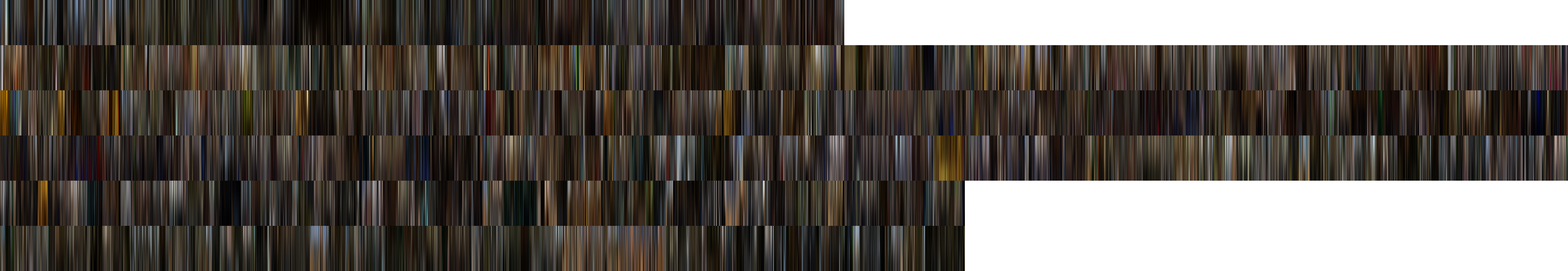 All Trades: Breaking Bad Barcodes: Every Season Combined