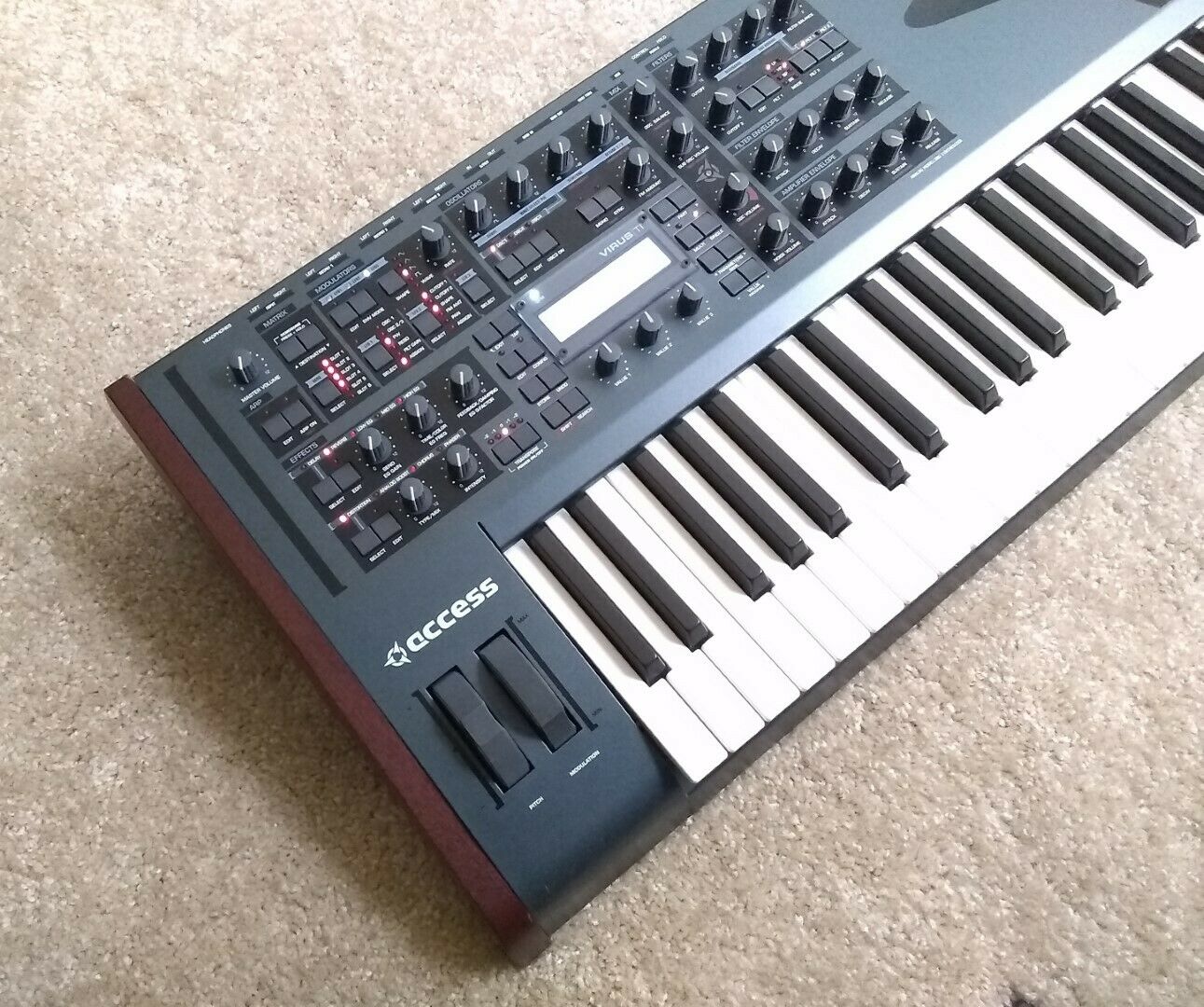 MATRIXSYNTH: Access Virus Ti Keyboard Synth