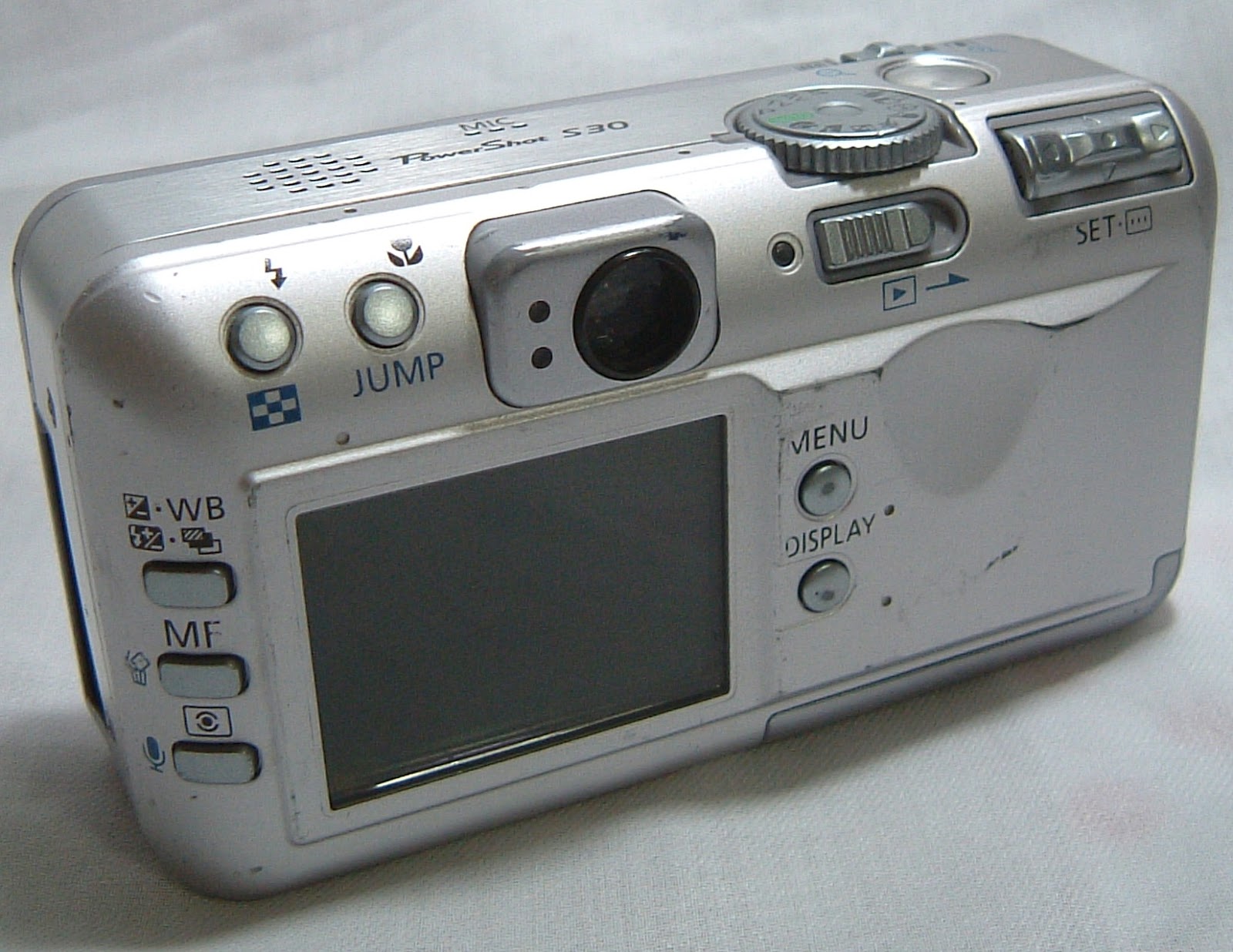 PC生活: デジタルカメラ＞*覚書 Canon PowerShot S30（発売：2001.12.07）