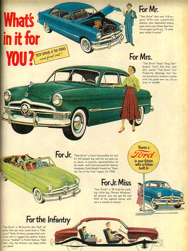 Ford Old Ads Gallery