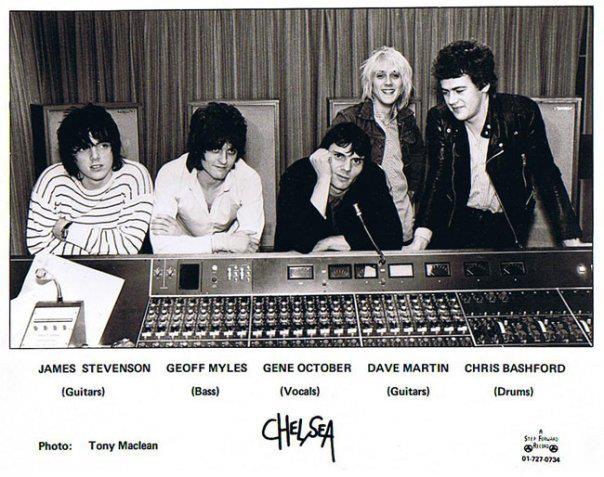 THE SKY IS BLUE AGAIN: Chelsea - Chelsea, Evacuate, The Punk Singles ...