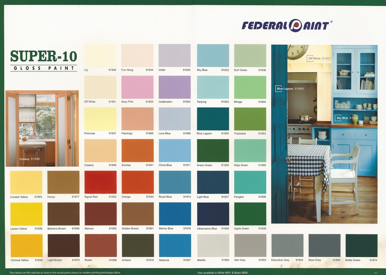 Mohamad Shid Trading Sdn. Bhd.: Federal Paint Super 10 Gloss (Cat Minyak)