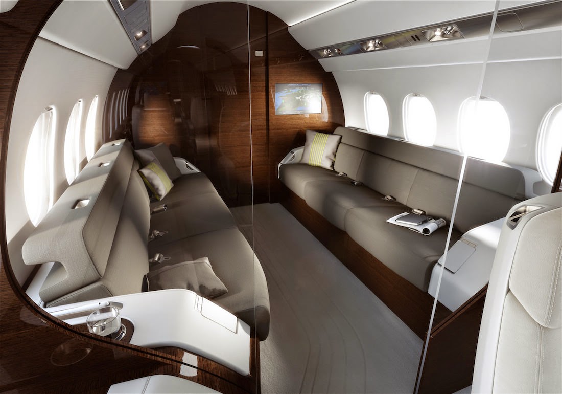 Passion For Luxury : The Falcon 5X, the latest jet by Dassault Aviation