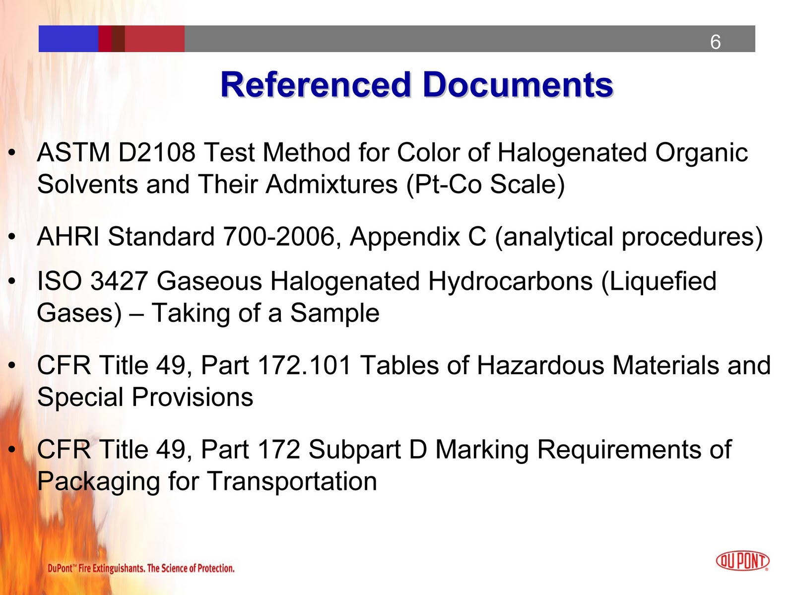 We Buy and Sell Halon: ASTM D7673-10 Standard Specification for Halon 1211