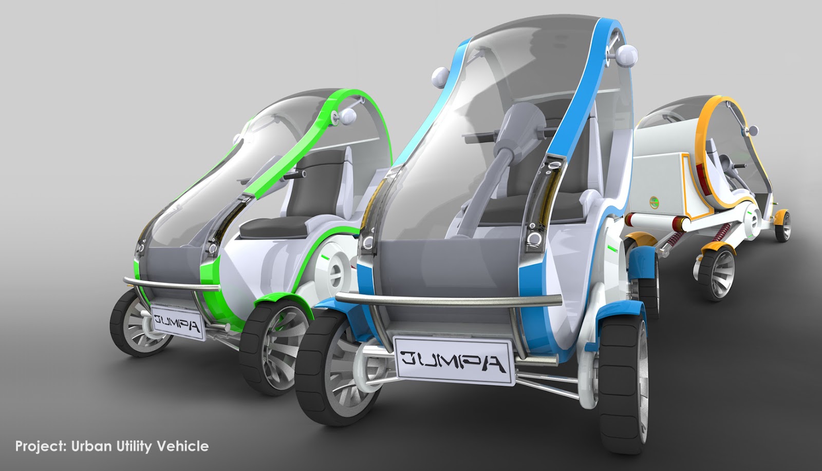 Runaway Prototype Design: Major Project: Urban Utility Vehicle - "Jumper"