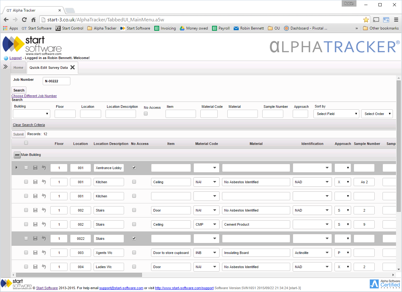 The Start Software blog - Alpha Tracker, Alpha Legal, Alpha Anywhere ...