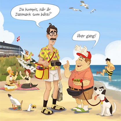 RINGBORGS BLOGG: Semester att bara vara ledig eller företa sig något