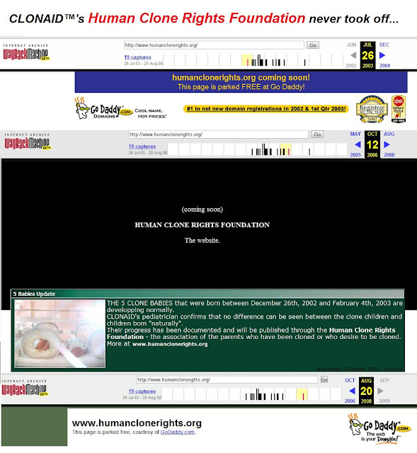 Raelian "TRUTH": RAEL and the CLONES