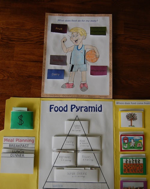 Learning 4 Fun!: Food Lapbook