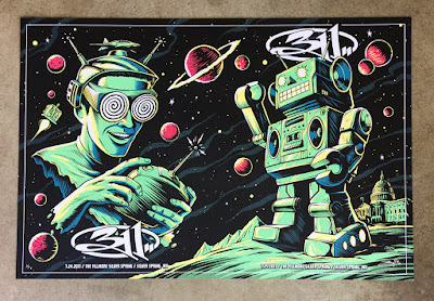 INSIDE THE ROCK POSTER FRAME BLOG: Brandon Heart 311 Silver Spring ...