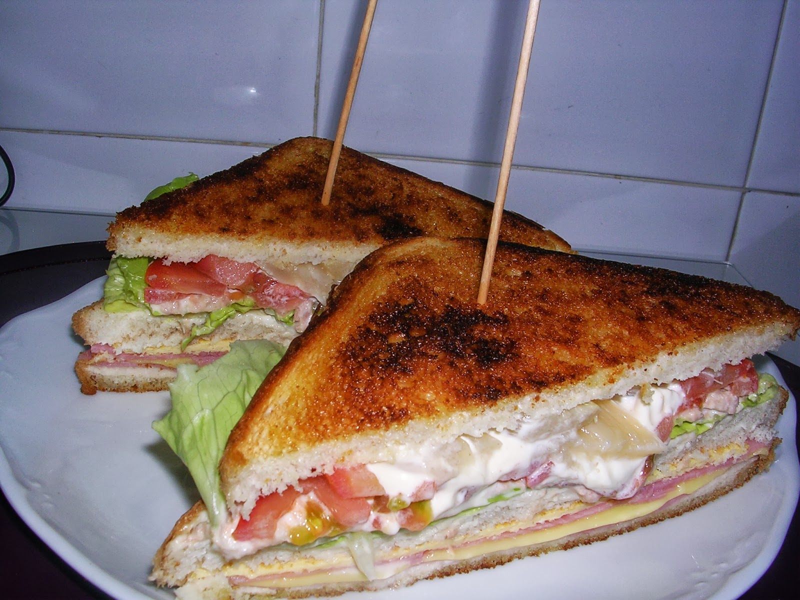 LOS FOGONES DE MI MADRE : SANDWICH MIXTO A MI MANERA