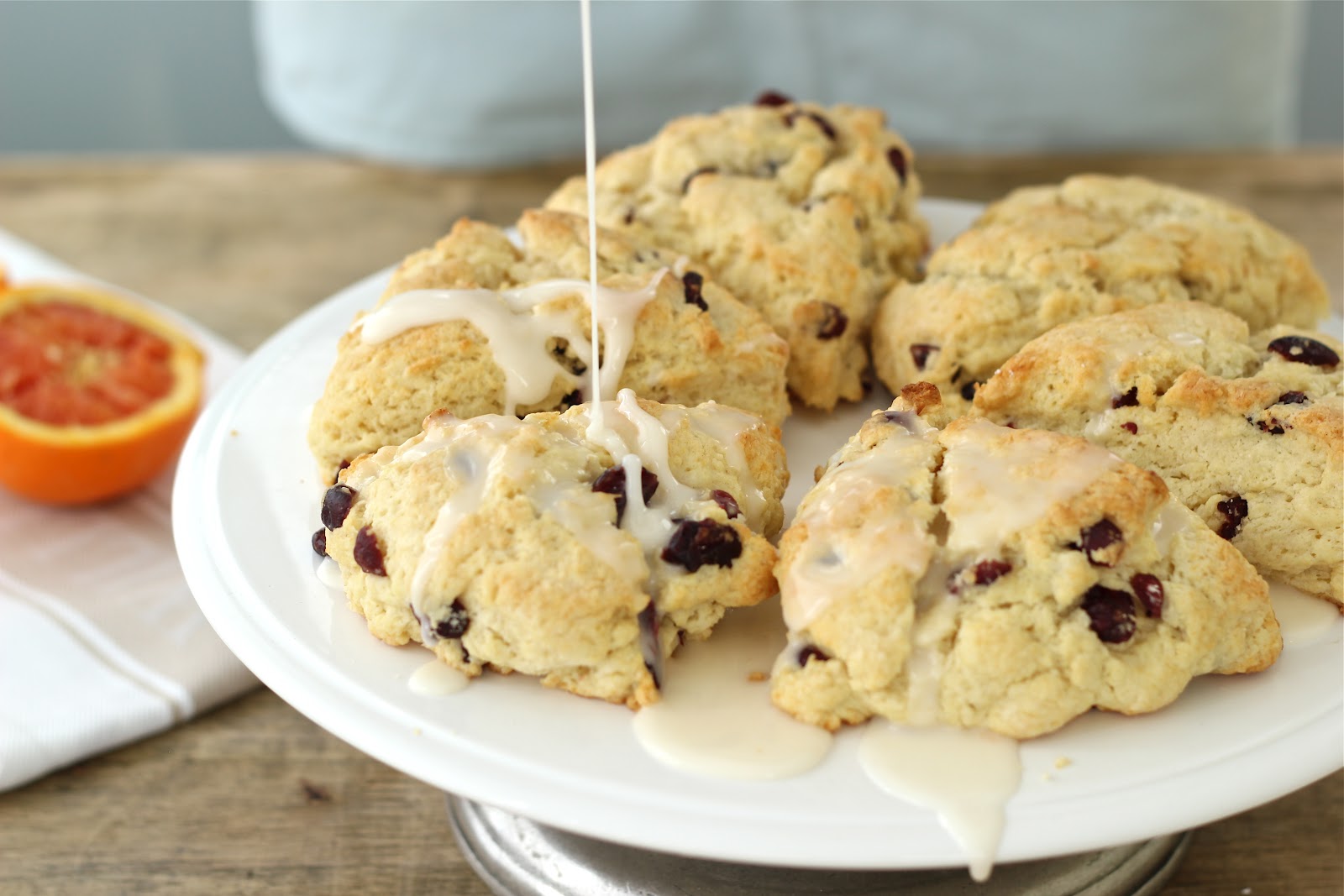 Cranberry Scones with an Orange Glaze – Jenny Steffens Hobick