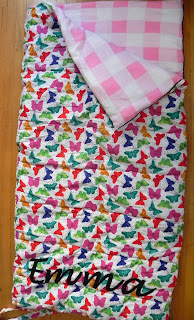 littlepunkinpie: Child Outdoor Sleeping Bag Tutorial