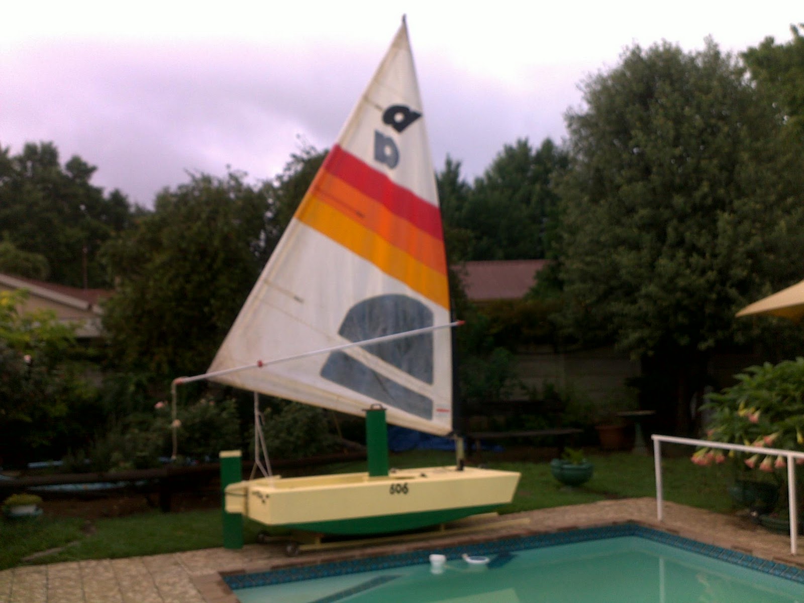 CKD Boats - Roy Mc Bride: Puddle Duck Racer gets wet