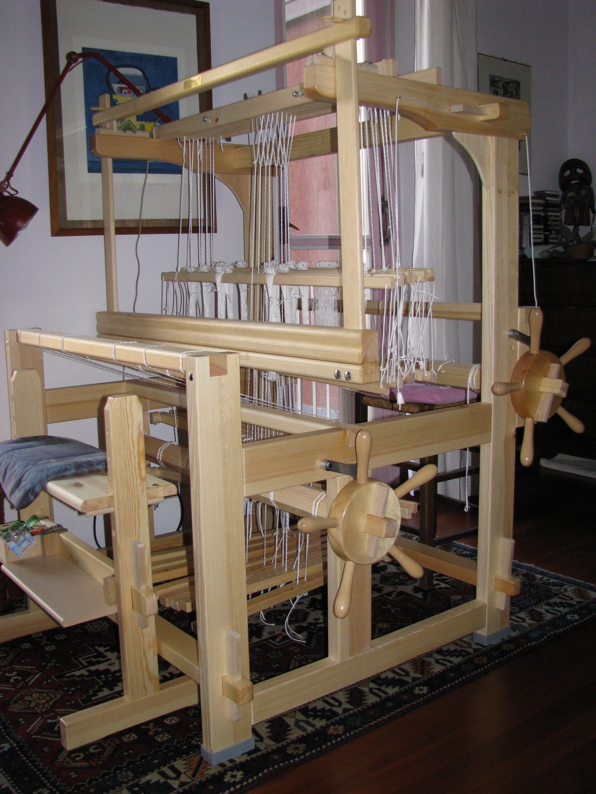 Lavorare & Tessere: Nuovo telaio