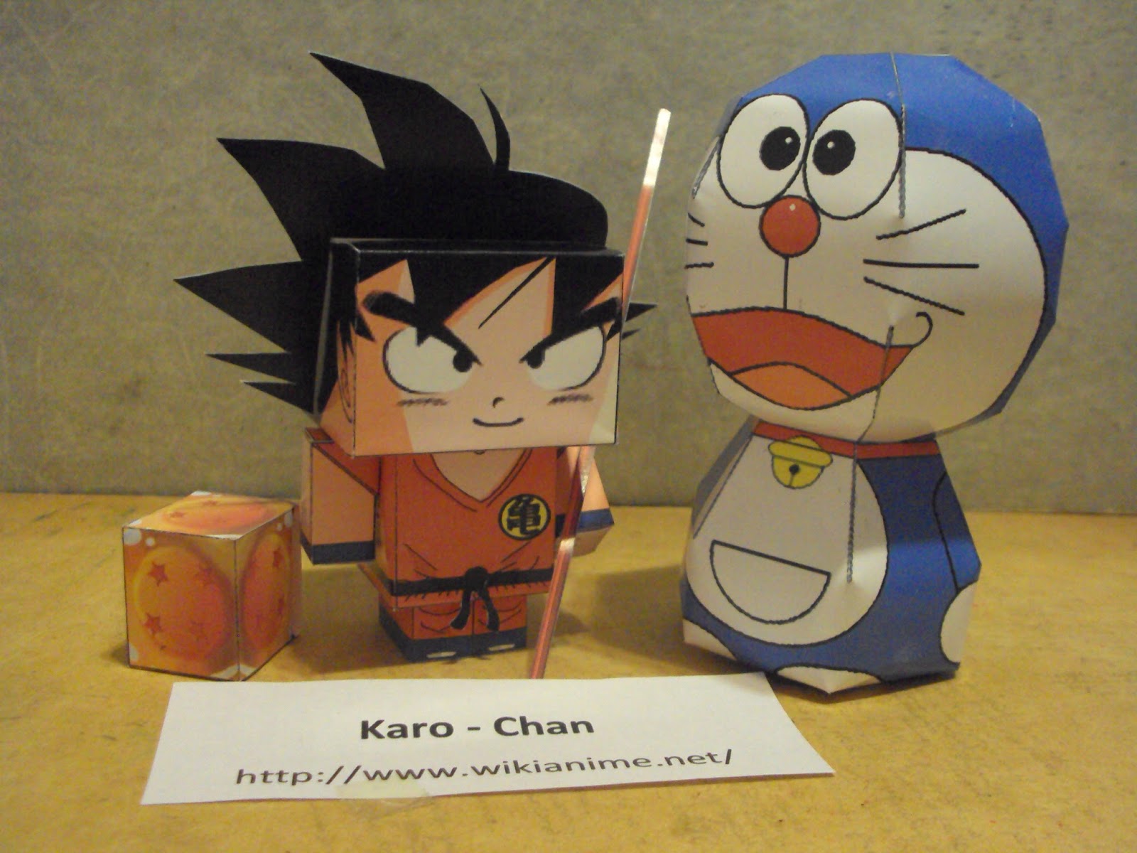 Como hice el papertoy de Goku. | Wiki Japon