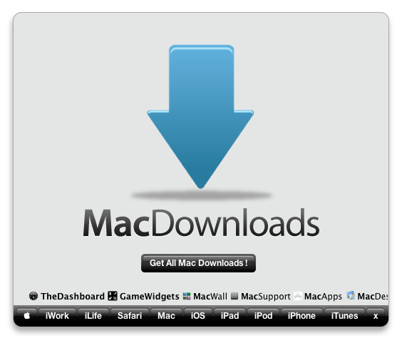 Top 50 MacOS Dashboard Widgets: 47. MacDownloads