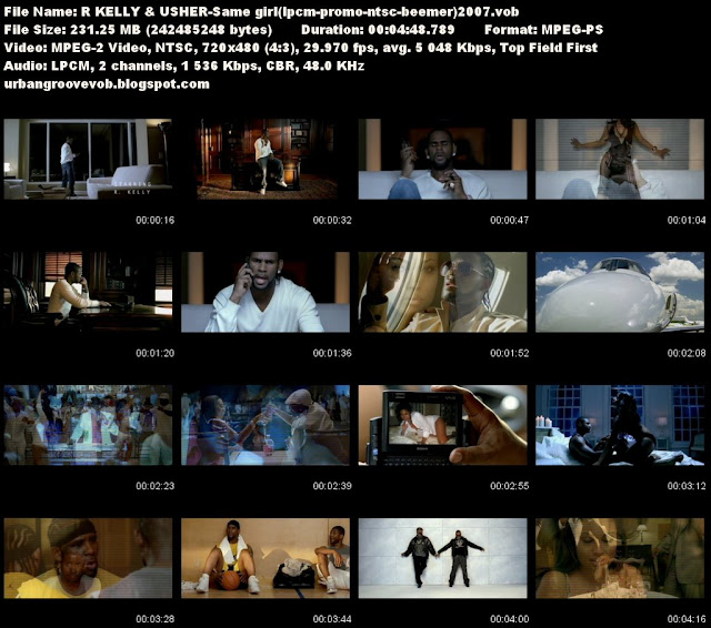 Urban Groove Vob Collection: R. Kelly & Usher - Same Girl (2007)