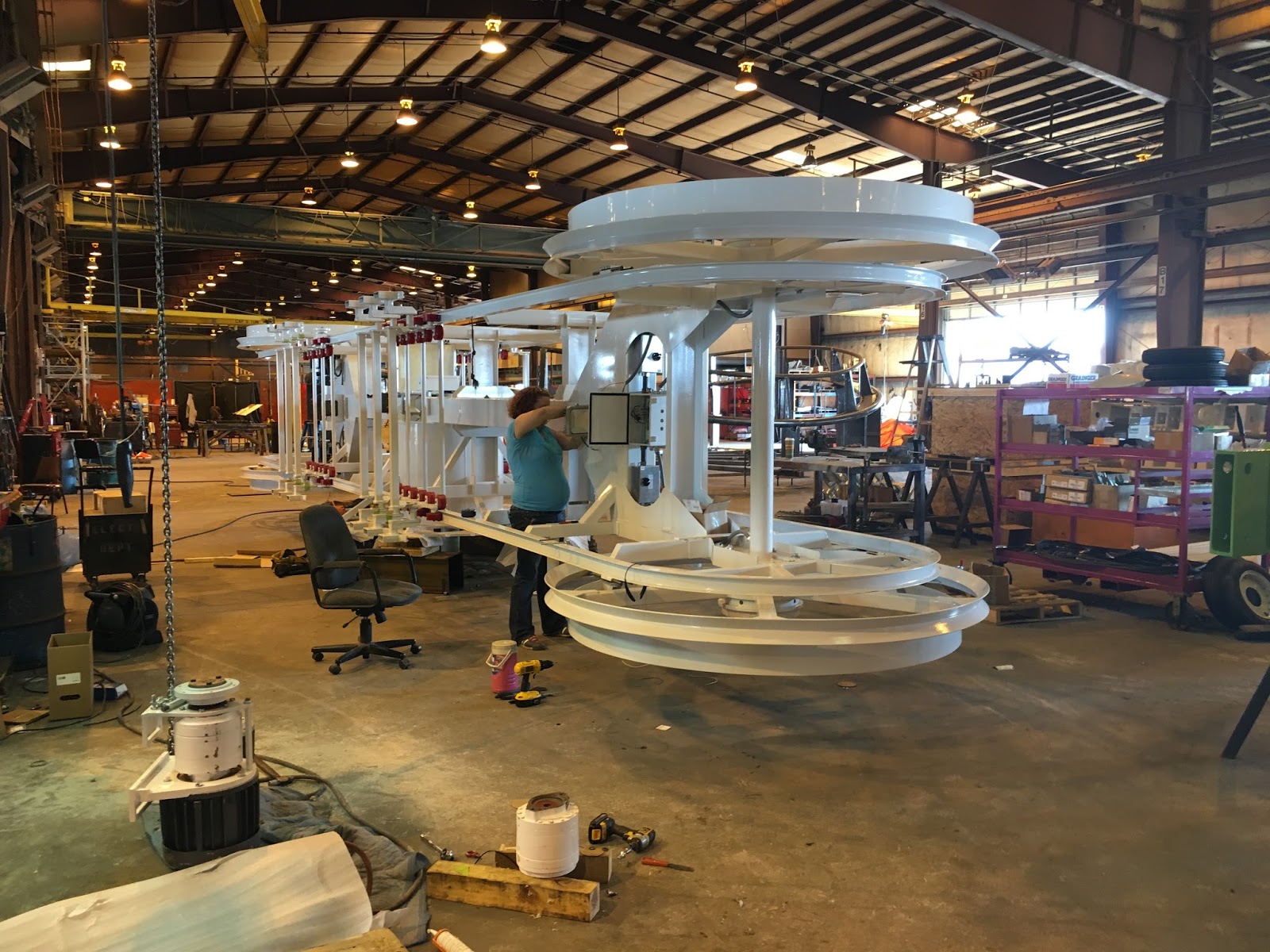 Inside Chance Rides: Zipper Transformation - Post 10 - July 28, 2016