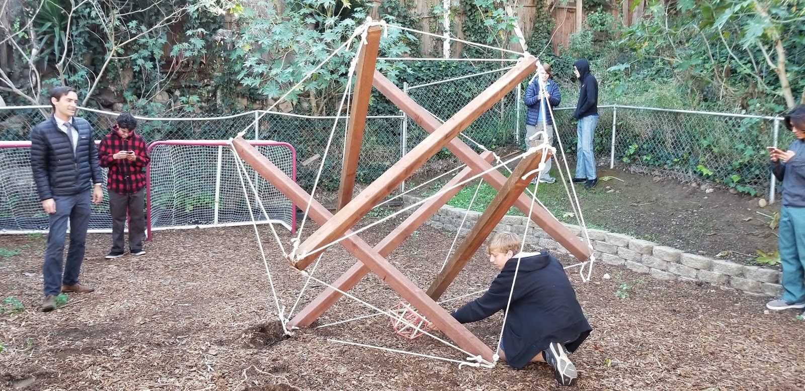 Providence Engineering Academy: Tension + Integrity = Tensegrity