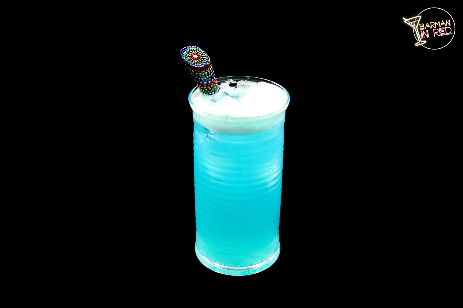 Como hacer el cóctel Blue Blue Blue