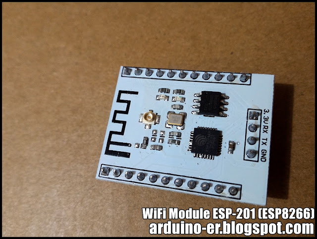 Arduino-er: WiFi Module ESP-201 (ESP8266)