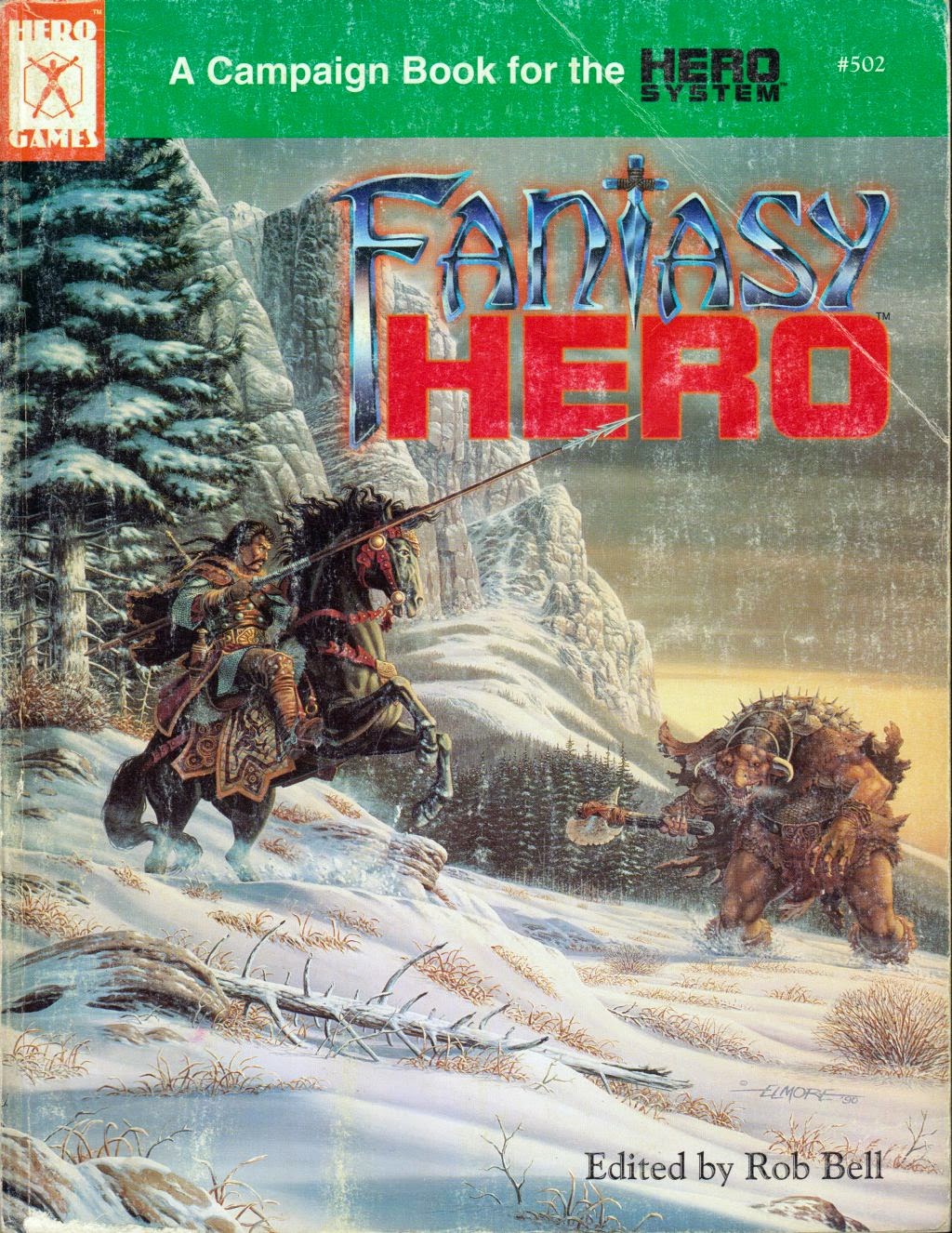 My "One and Done" RPG List: Fantasy Hero