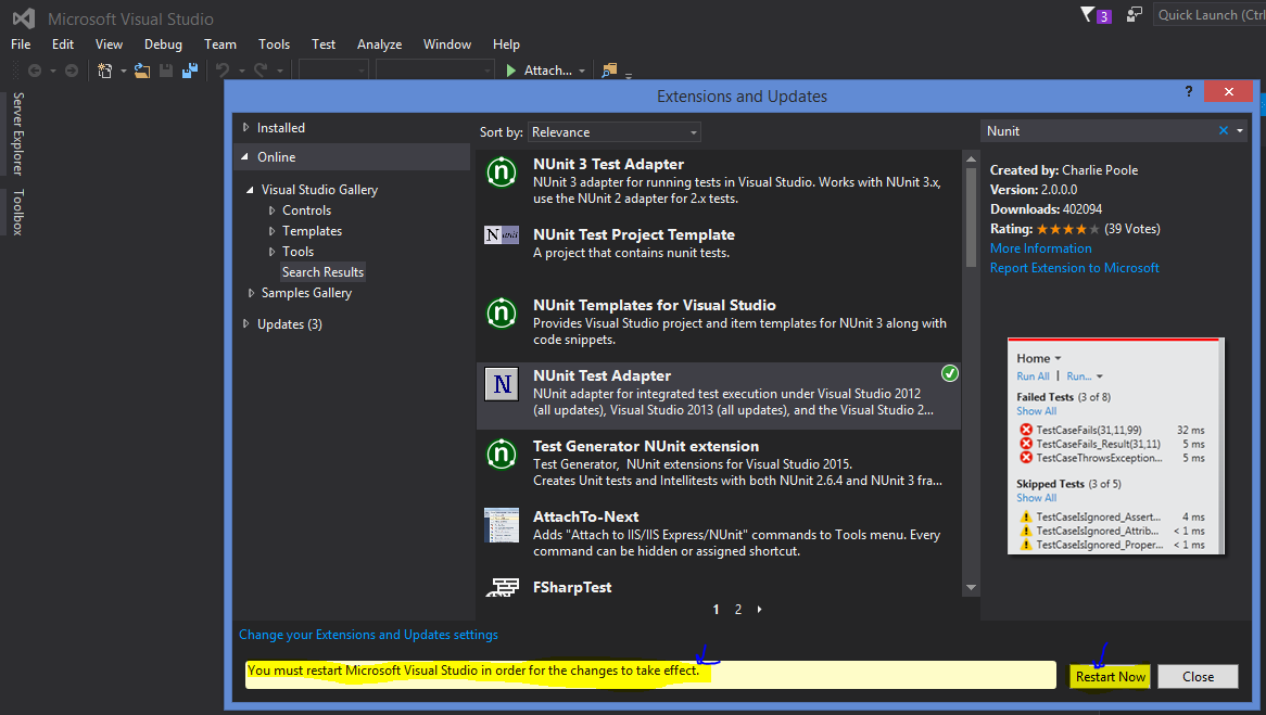 C# - Configuring SpecFlow in Visual Studio | Automation Home