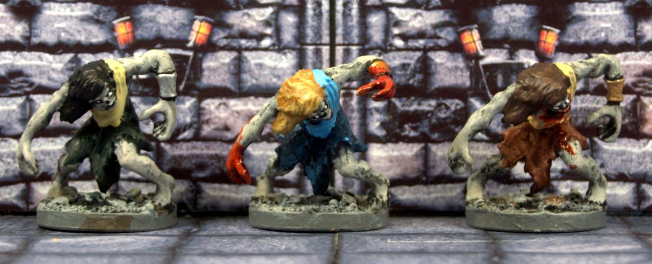 Vampifan's World of the Undead: Castle Ravenloft Ghouls & Zombies