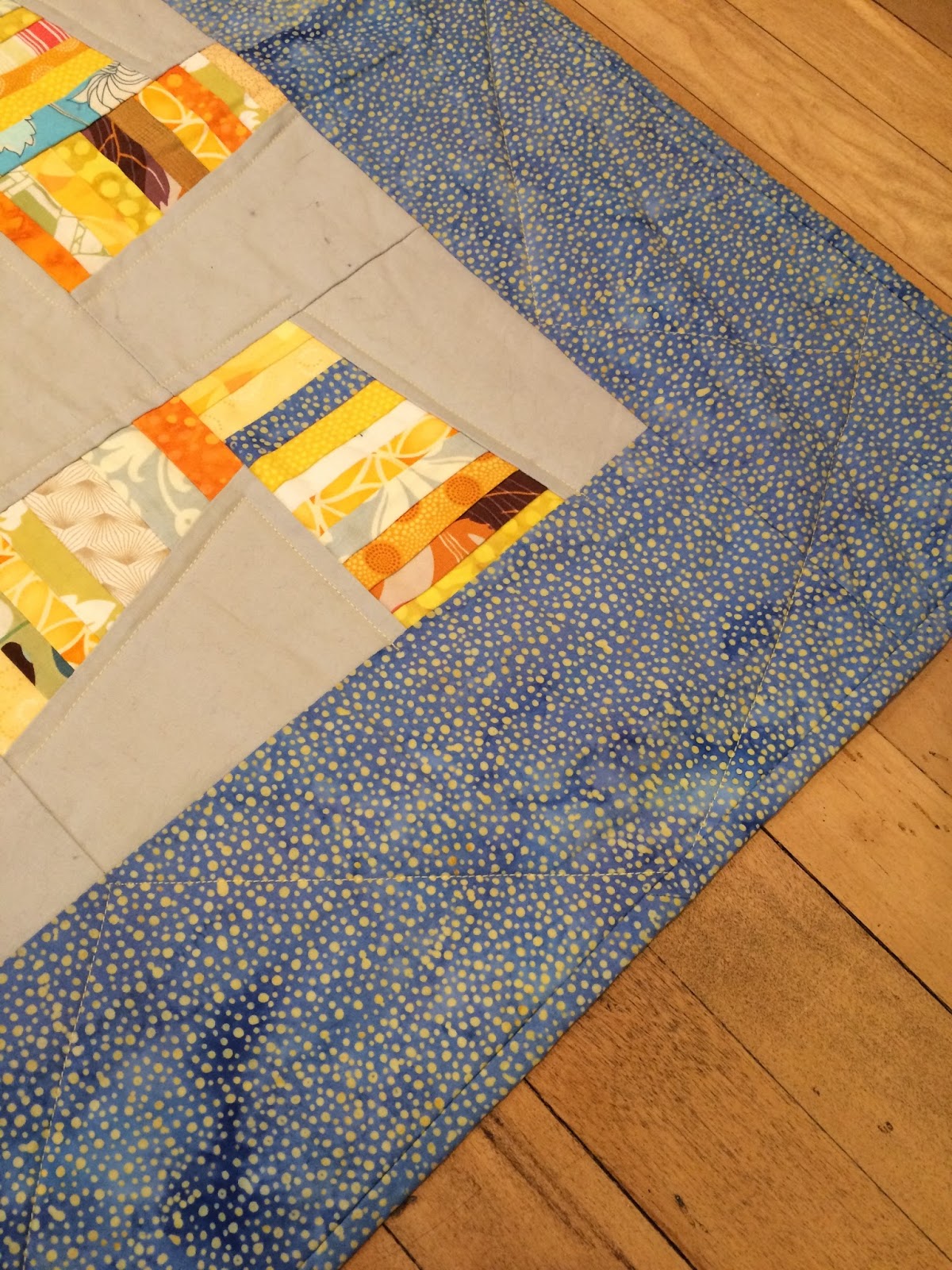Sewing Machines and Sew Forth: Lightning Bolt Baby Quilt