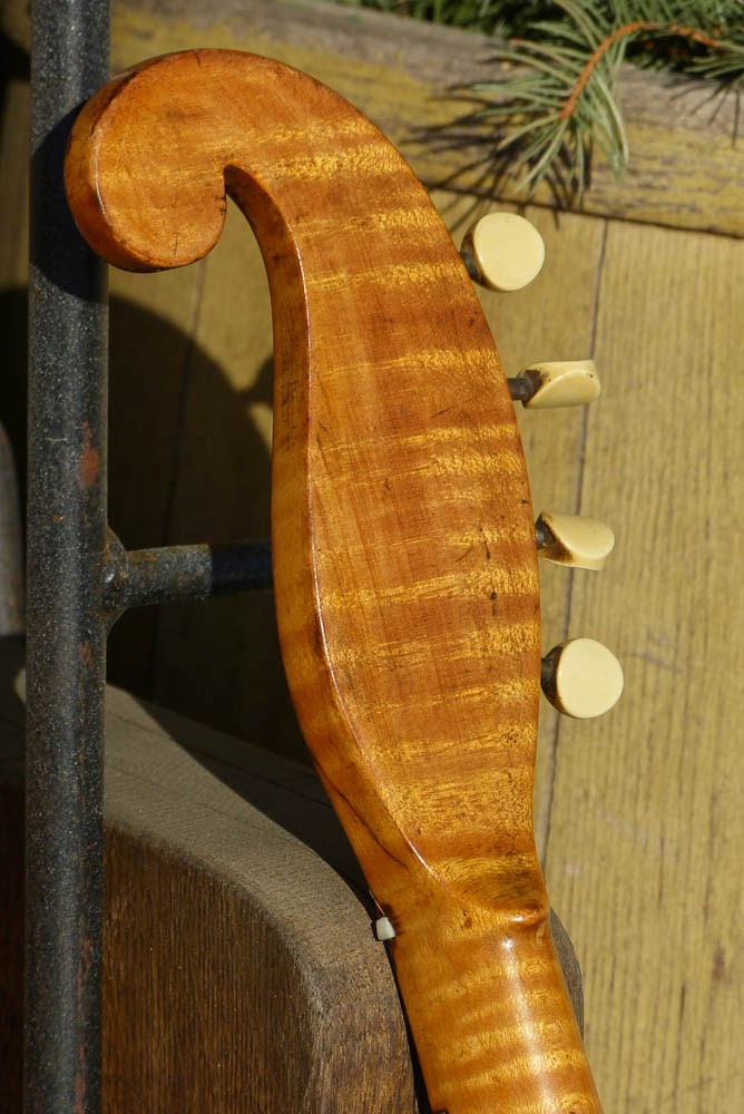 c.1920 John Bencic "Lute Banjo" Tambura Conversion
