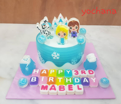 Yochana's Cake Delight! : Happy 3rd Birthday Mabel