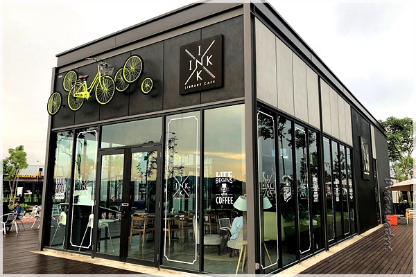 SUPERMENG MALAYA: Ink Library Cafe @ GRANDEUR LABS