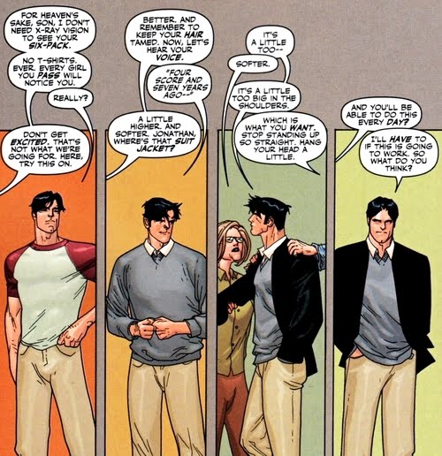 Book Girl: Illustration of the Day: Martha, Jonathan and Clark Kent