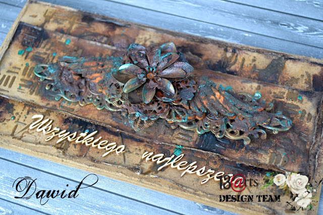 13 arts: Zardzewiała kartka / A rusty card