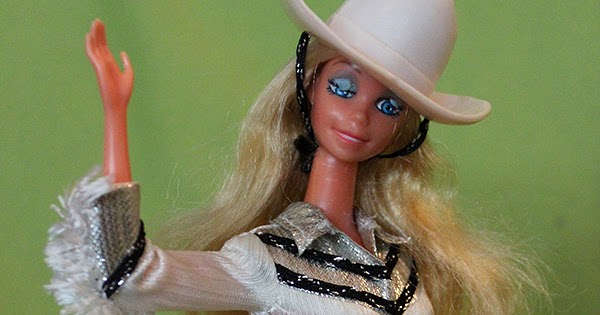 Idowe wintaże: Western Winking Barbie 1980r