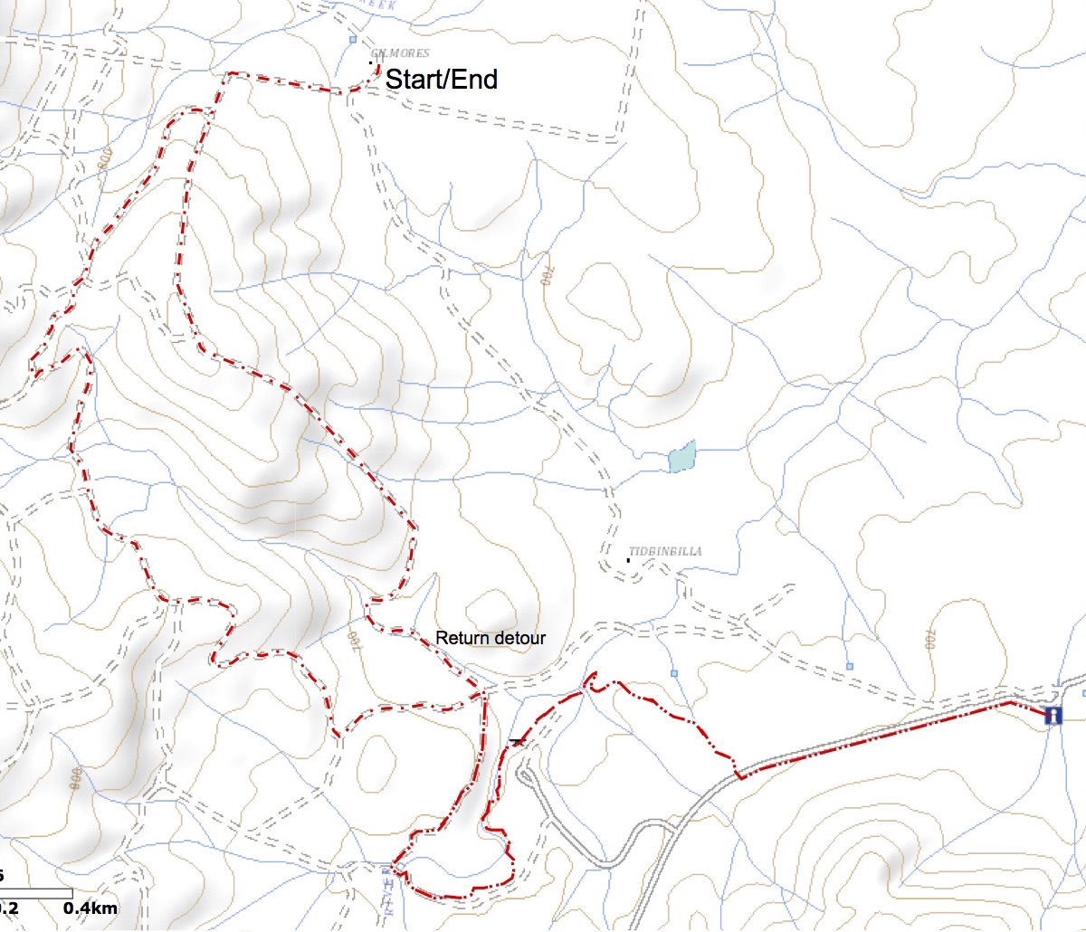 Phil's Bushwalking Blog: Tidbinbilla Nature Reserve: Nil Desperandum to ...