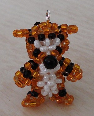 AngelSan Creation: Beaded tiger