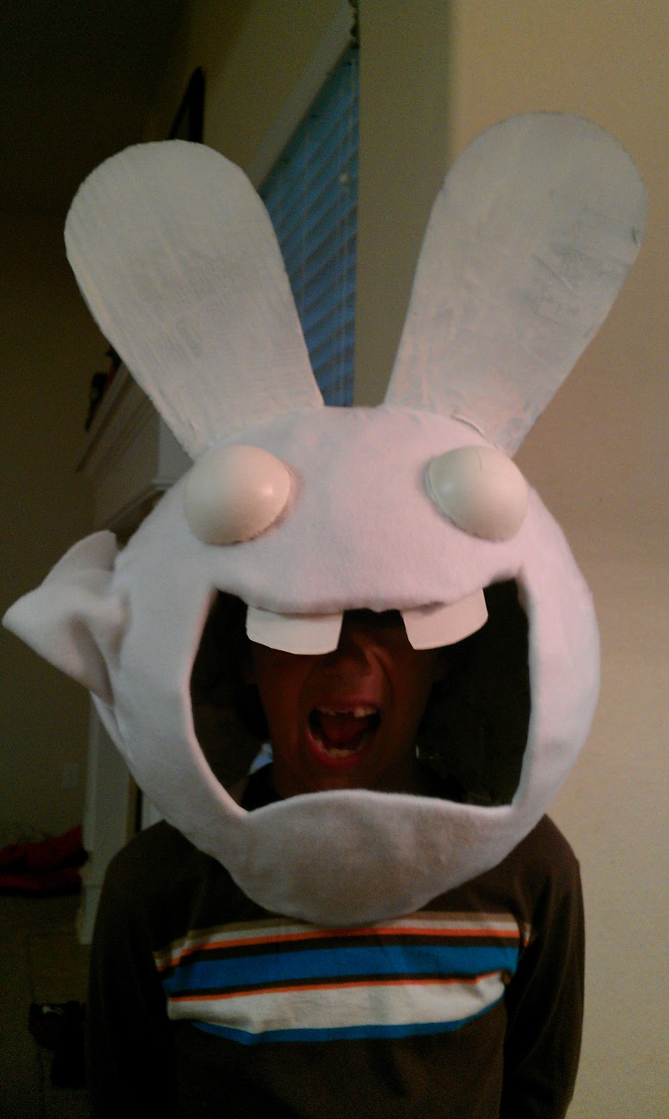 MoonRuffle: The boychilds Raving Rabbid Costume