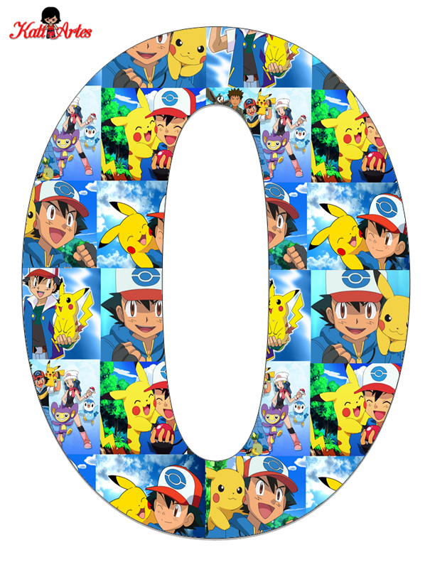 Lindo Abecedario de Pokemon. Cute Alphabet of Pokemon. - Oh my Alfabetos!