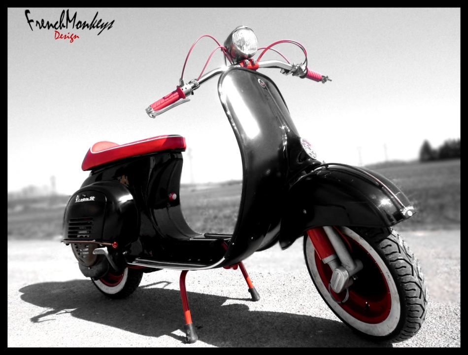 Kustom Vespa - RocketGarage - Cafe Racer Magazine