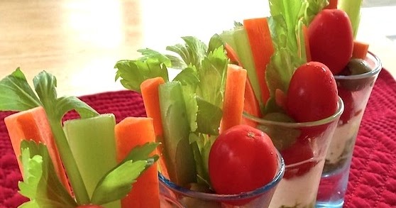 Points In My Life: Shot-Glass Veggies