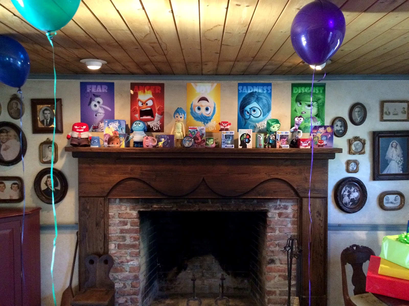 Dan the Pixar Fan: Events: My Pixar Inside Out Themed Birthday