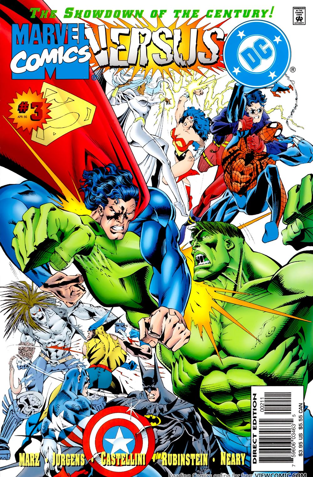 Marvel Versus Dc Dc Versus Marvel 03 1996 | Read Marvel Versus Dc Dc ...