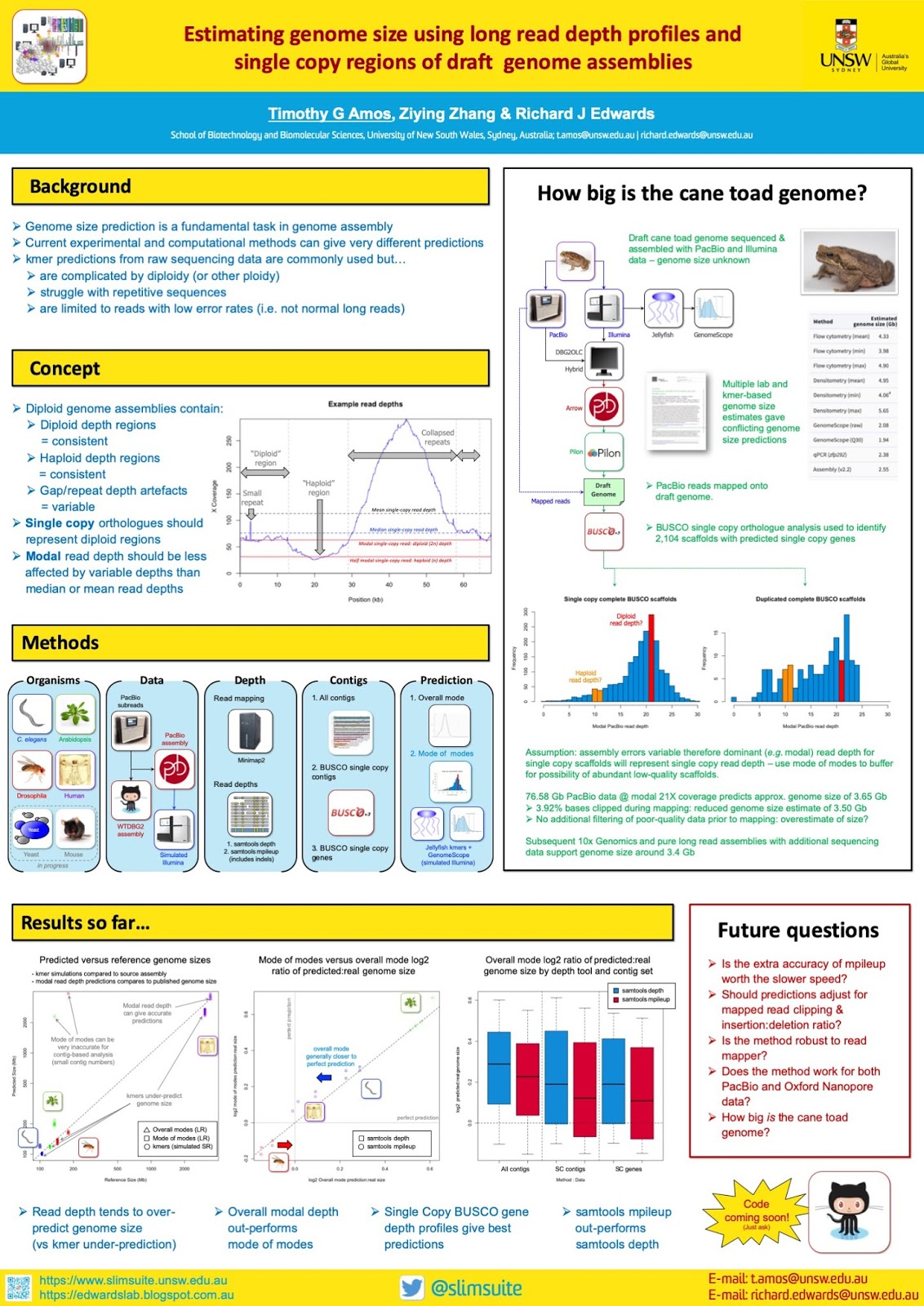 Edwards Lab: Edwards Lab at GIW/ABACBS2019