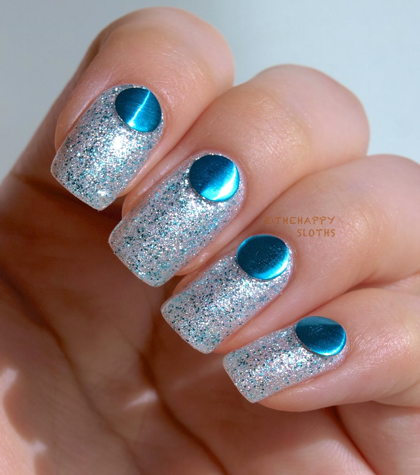 Futuristic Nails: Manicure featuring Born Pretty Store Nail Studs | The ...