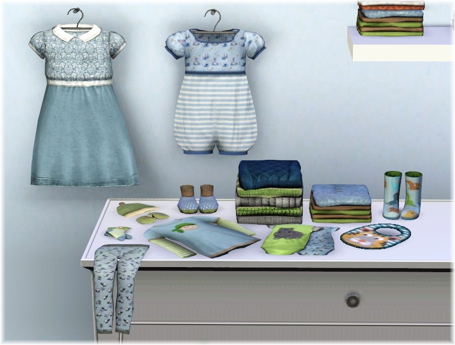My Sims 3 Blog: Infant Clutter Set by Suza