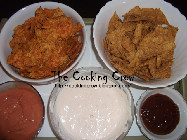 Raskuvana Vrana (The Cooking Crow): Party snacks - chips and dips