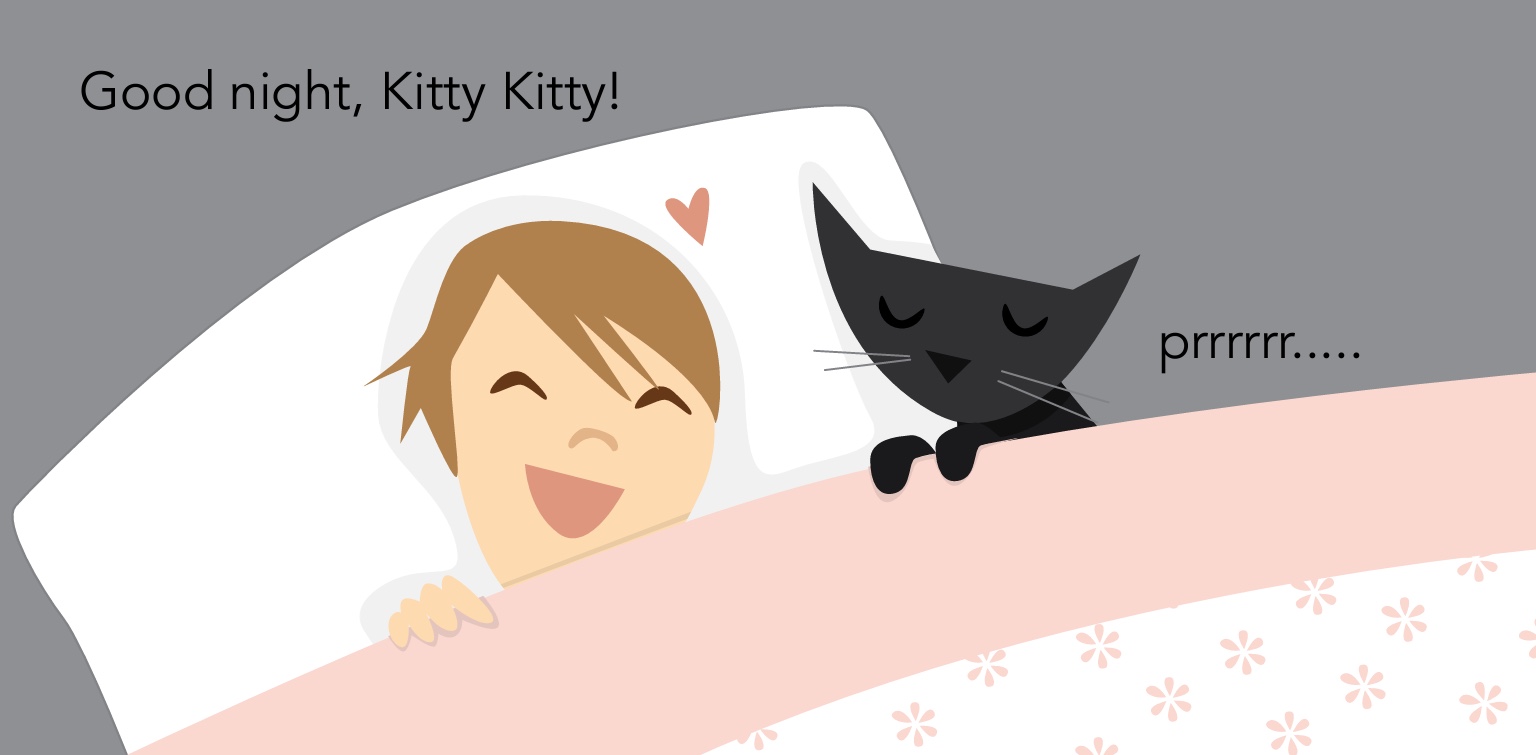 STORYWRAPS: "Good Night Kitty Kitty" - a bookwrap