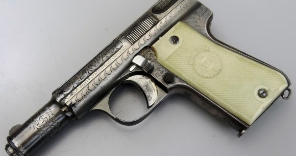 Armi usate web portal: Pistola Astra mod. 3000 Factory Engraved cal. 7 ...